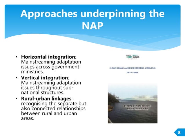 Fiji's National Adaptation Plan Framework | PPT