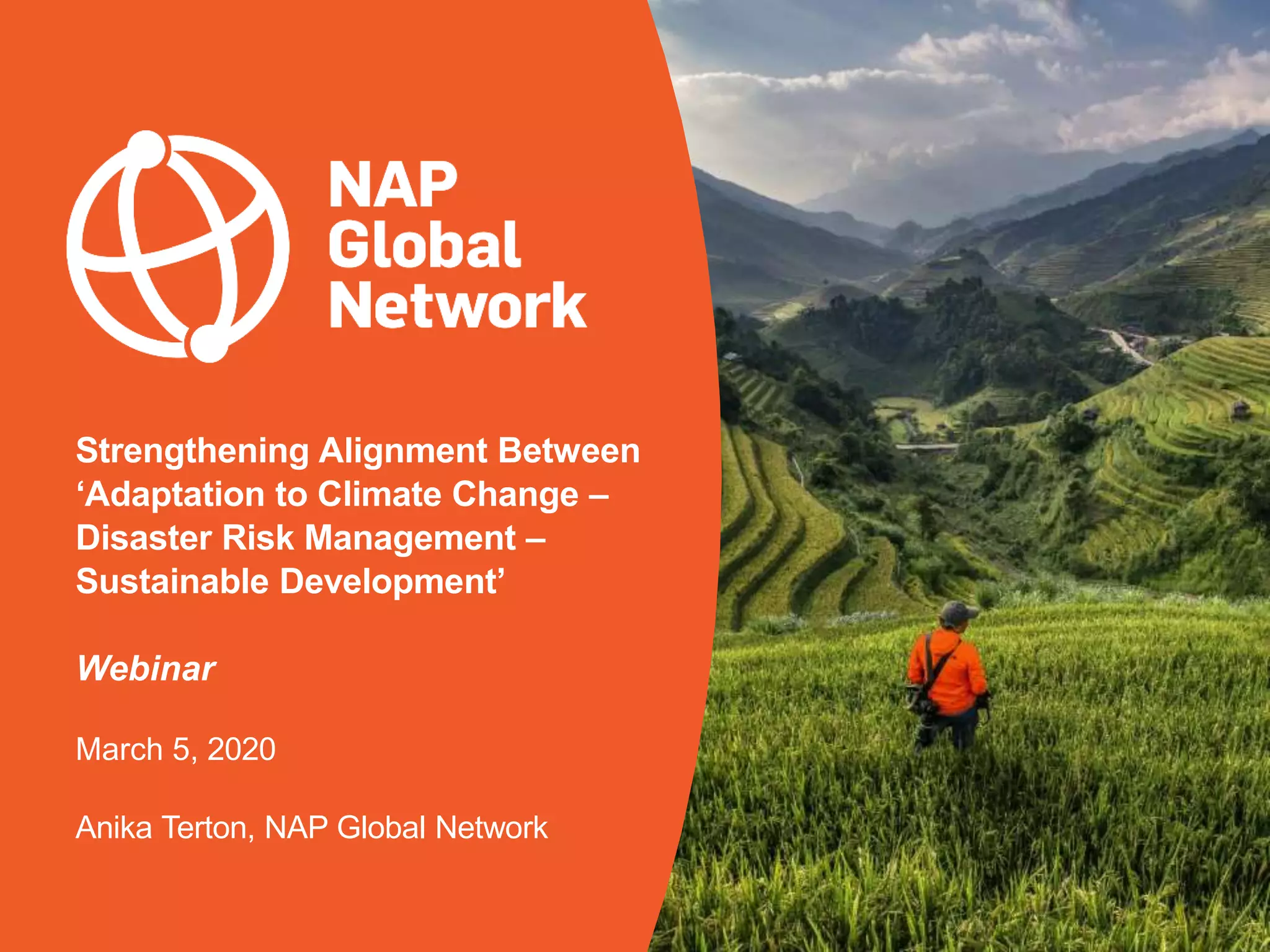 Alignment to Advance Climate-Resilient Development | PPT