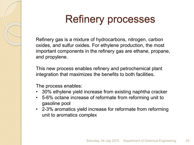 Naphtha Cracking Unit : Ethylene Production | PPTX