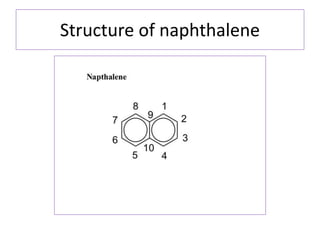 Structural Formula Of Naphthalene