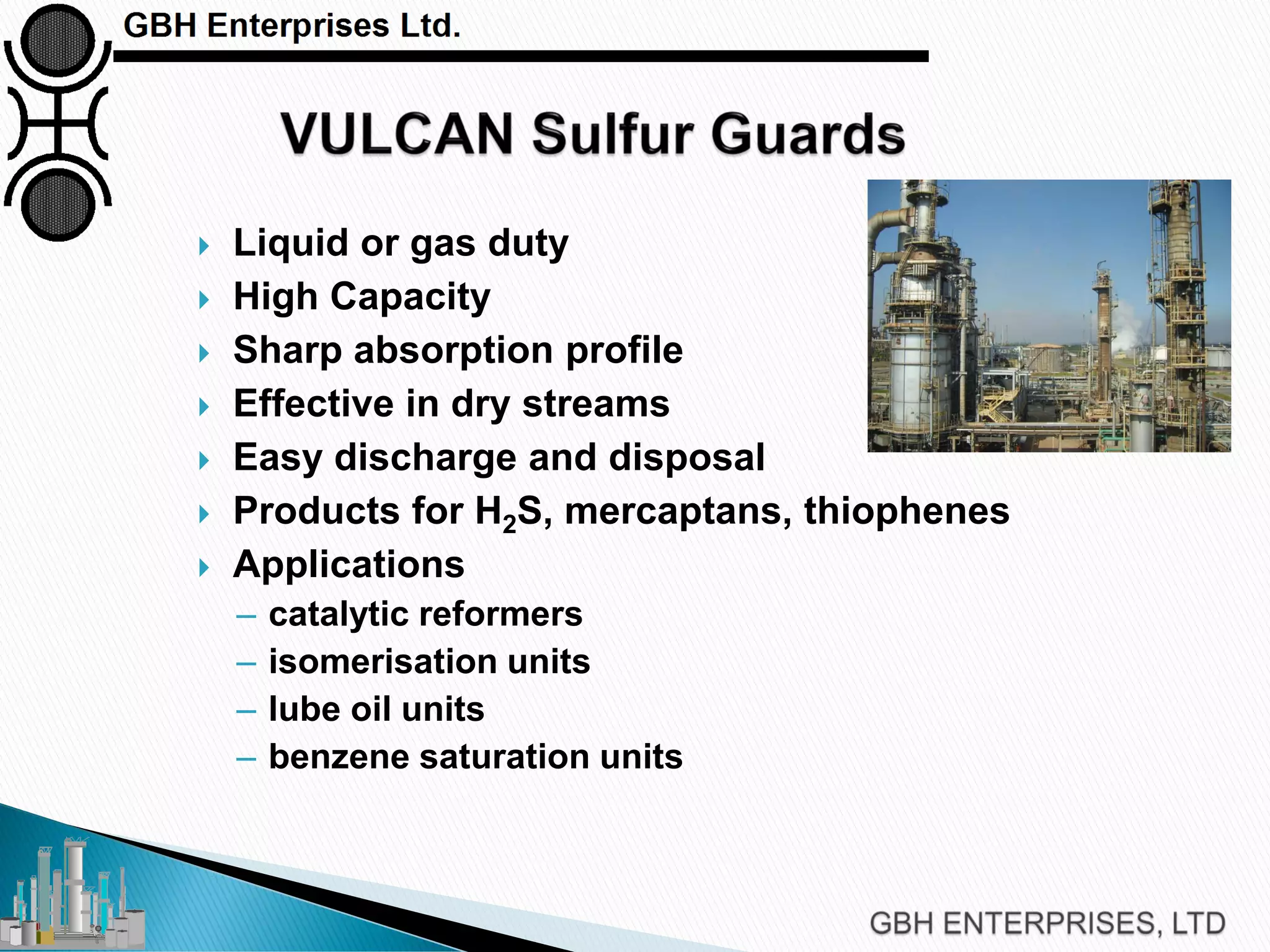 Naphtha Sulfur Guards | PDF