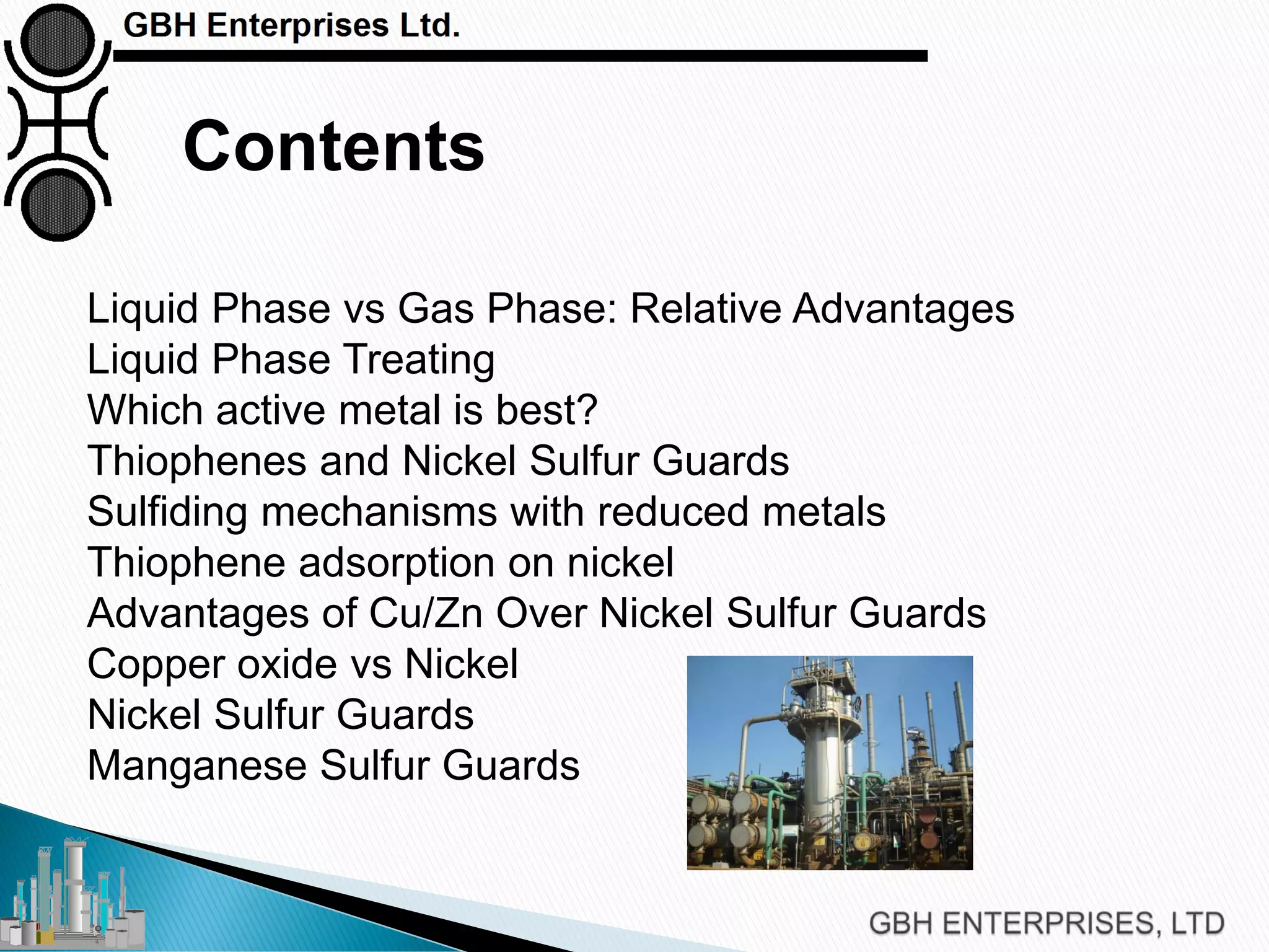 Naphtha Sulfur Guards | PDF
