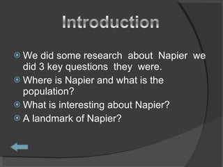 Napier | PPT