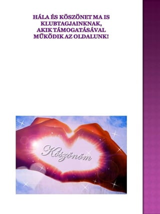 Napi útravalónk- a szív ereje | PDF