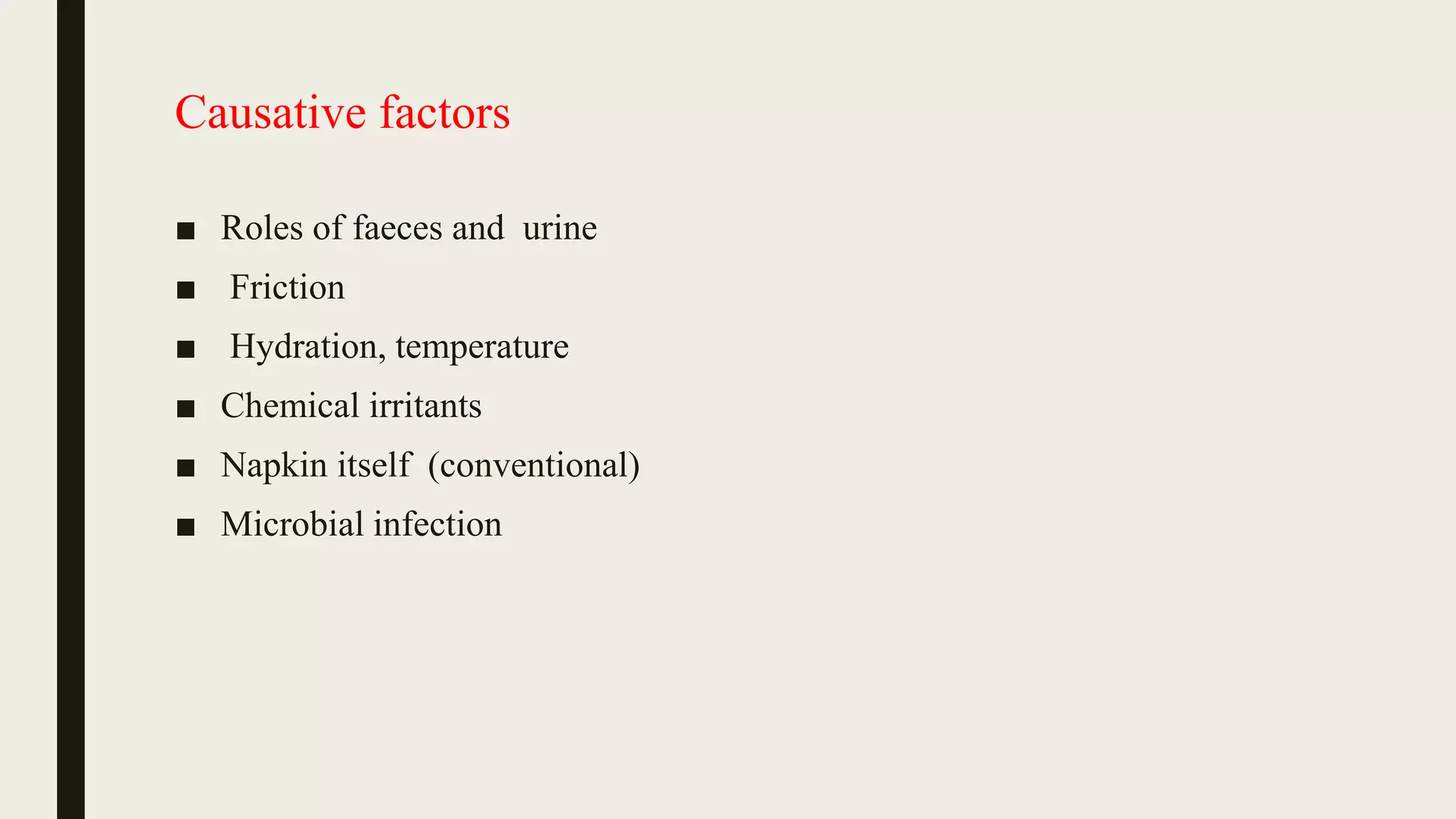 Napkin dermatitis Dr Sandeep Lal V | PPTX