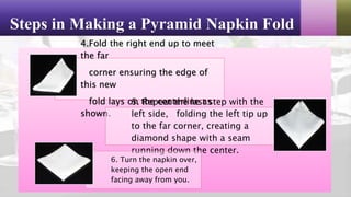 napkin folding ppt for CO.pptx
