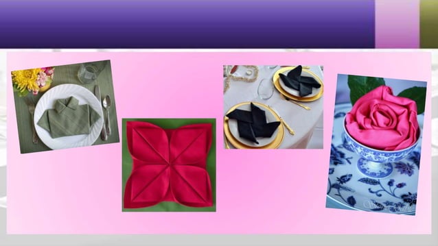 napkin folding ppt for CO.pptx