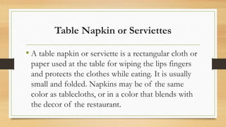 NAPKIN FOLDING STYLES.pptx