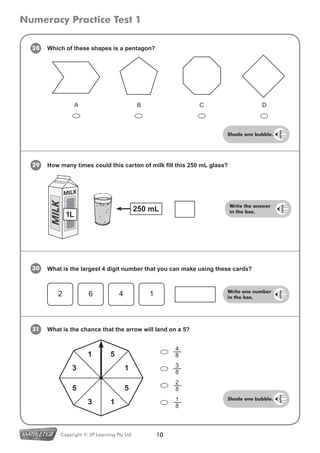 Naplan yr-5-practice-test-1 | PDF