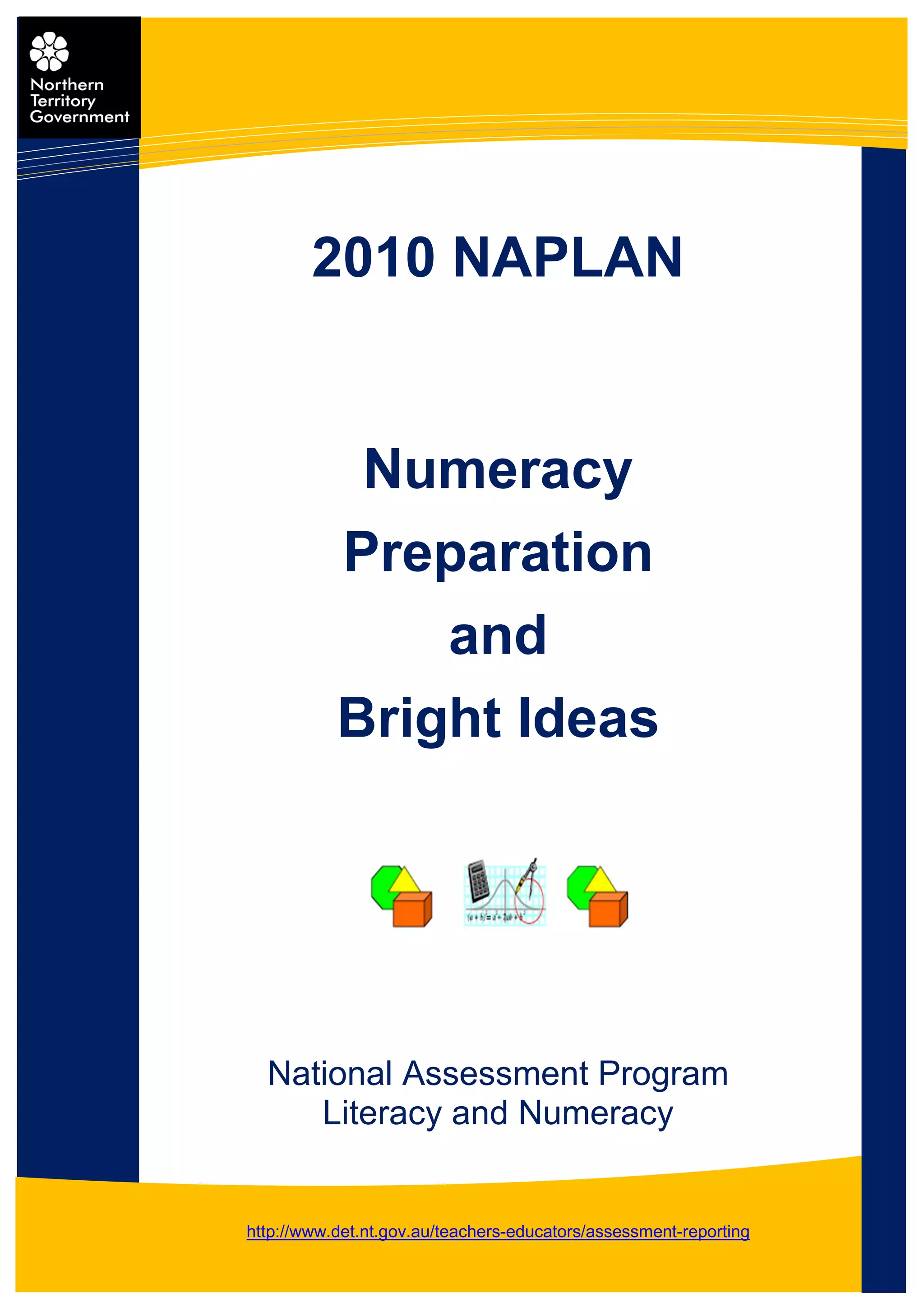 Naplan numeracy prep_bright_ideas | PDF | Educational Assessment ...
