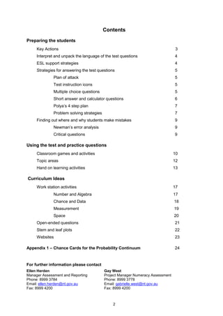 Naplan numeracy prep_bright_ideas | PDF | Educational Assessment ...