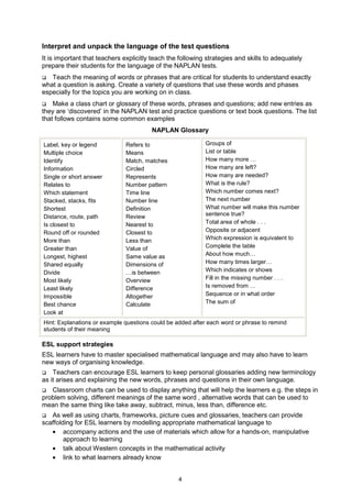 Naplan numeracy prep_bright_ideas | PDF | Educational Assessment ...