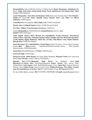 Napm goa | PDF