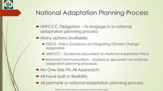 National Climate Change Adaptation Planning: Jamaica | PPT