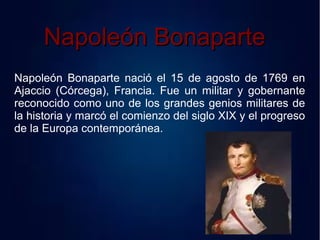 Napoleón bonaparte | ODP