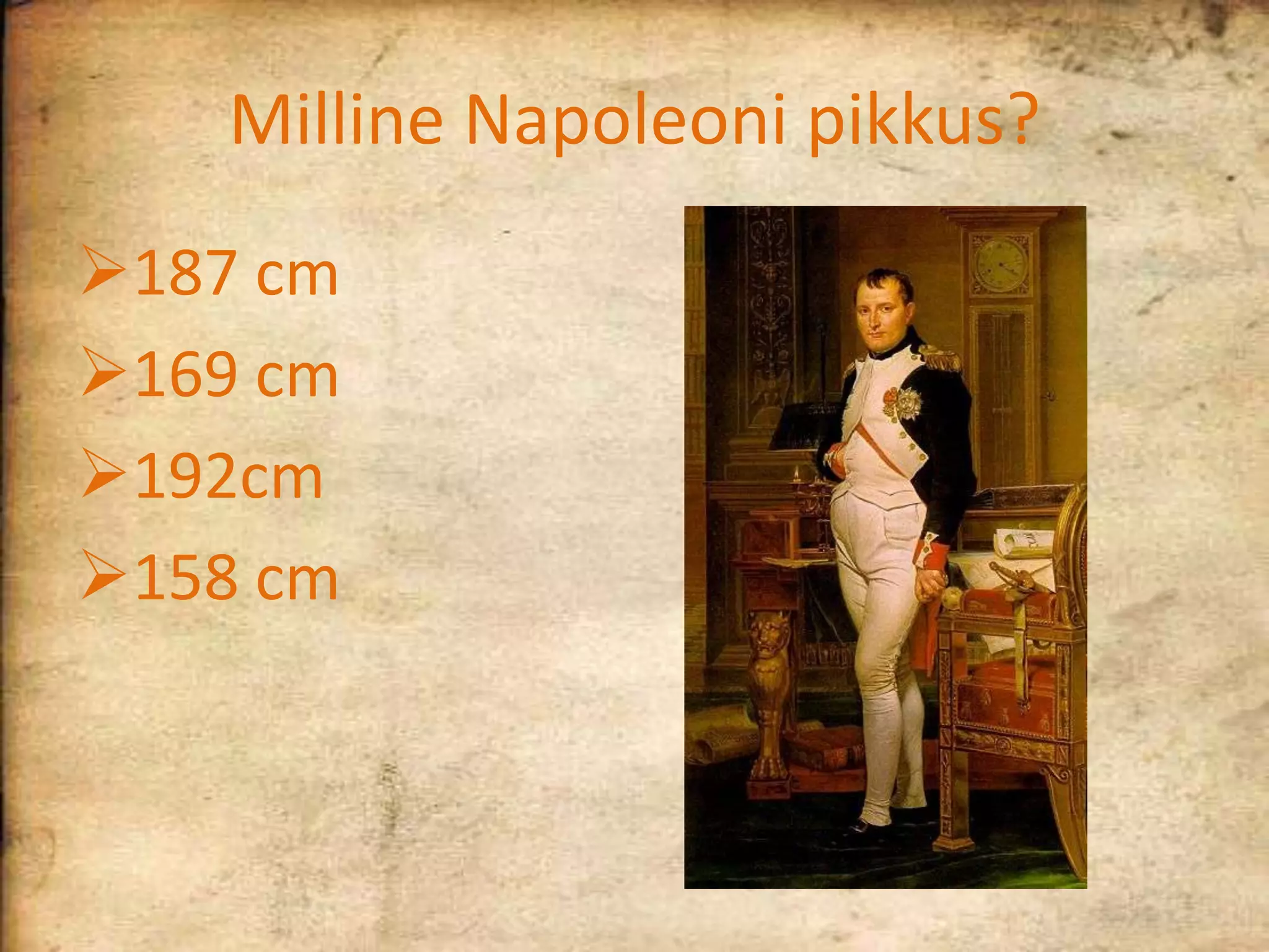 Napoleon. Viktoriin | PPTX