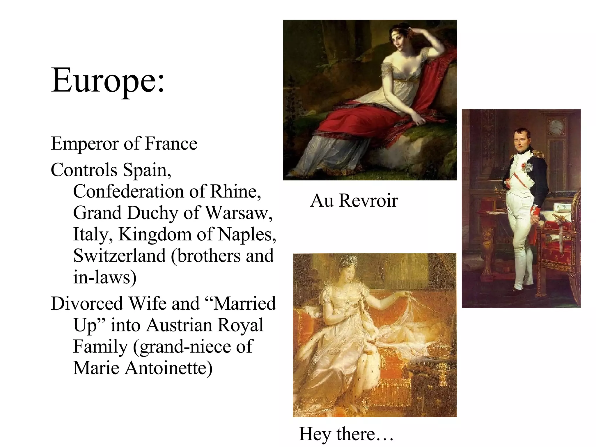 Napoleon Chart Maps | PPT