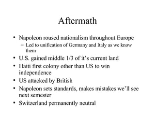Napoleon Chart Maps | PPT