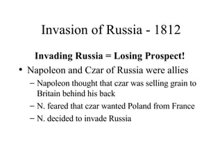 Napoleon Chart Maps | PPT