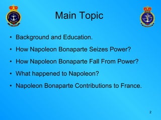 Napoleon bonaparte | PPT | Death, Injury, or Military Conflict ...