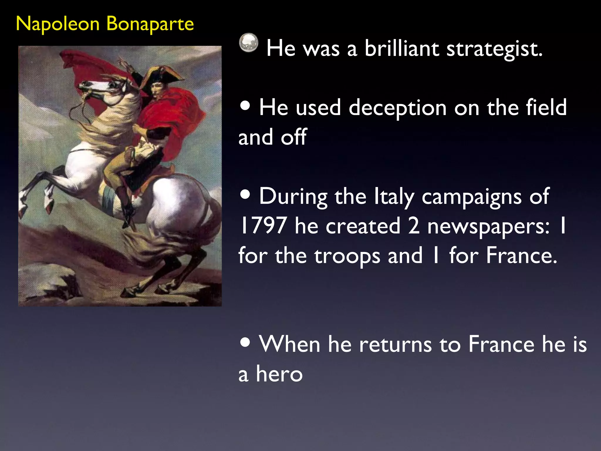 Napoleon bonaparte hero or tyrant?1 | PPT