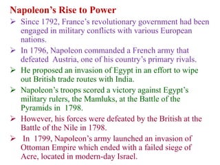 Napoleon bonaparte (1769 1821) | PPT