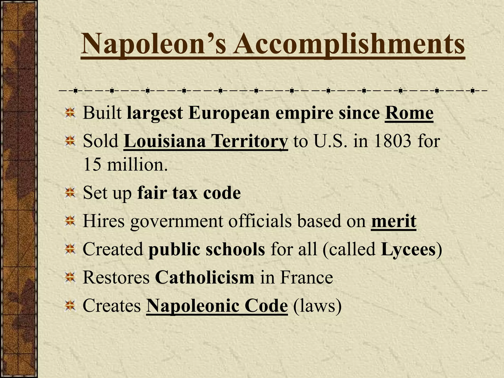 Napoleon Bonaparte Presentation.pptx