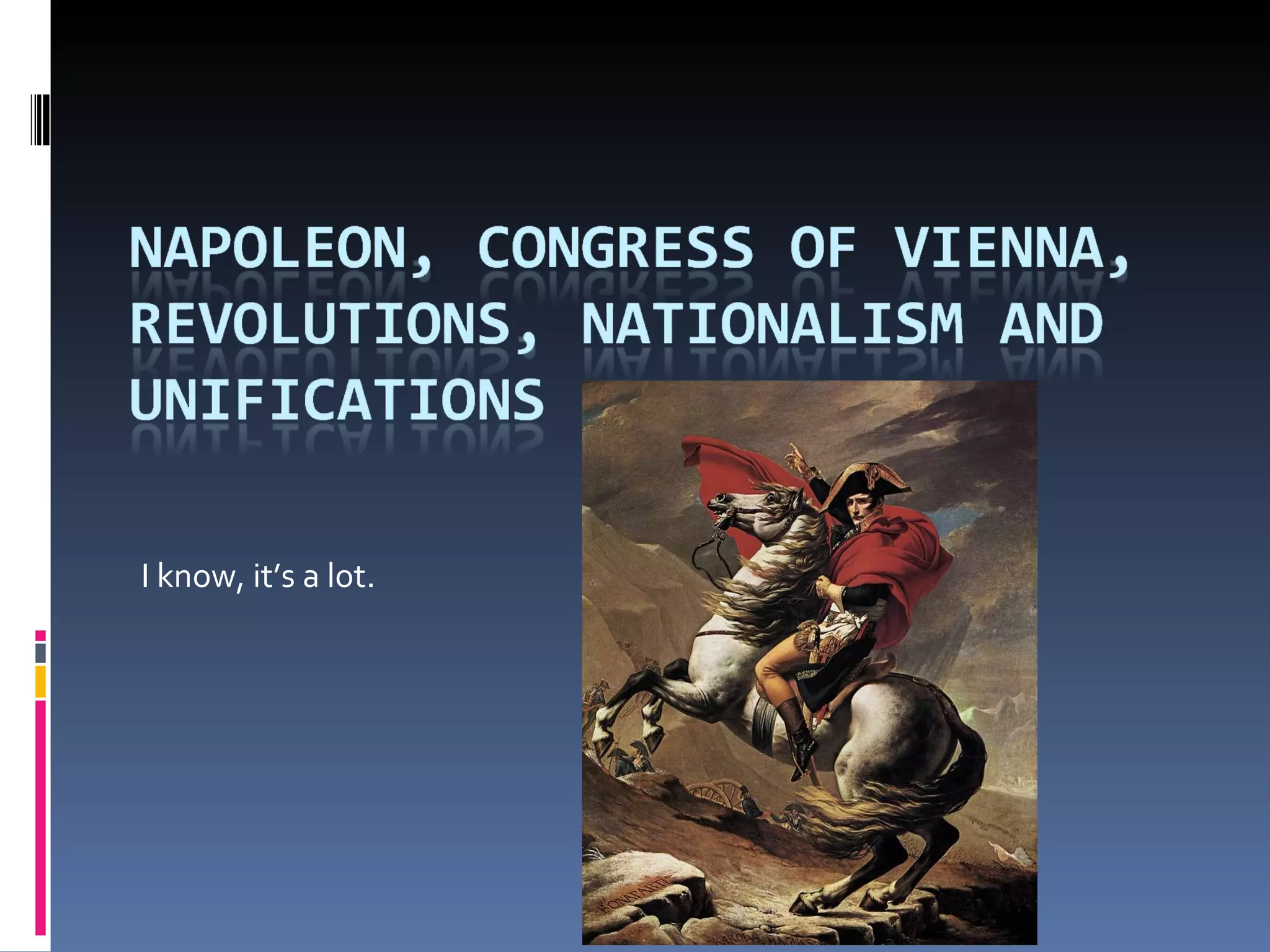 Napoleon, Congress Of Vienna, Nationalism | PPT