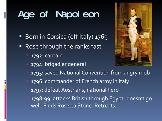 Napoleon, Congress Of Vienna, Nationalism | PPT