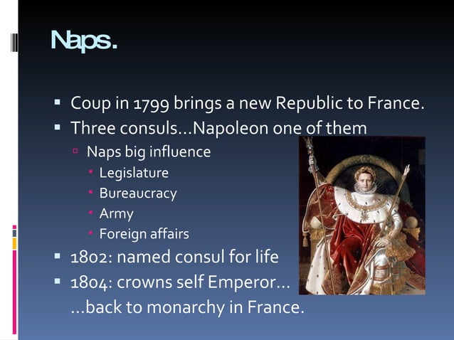 Napoleon, Congress Of Vienna, Nationalism | PPT