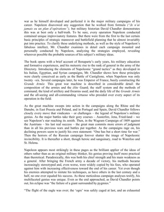 Napoleon readings | DOC