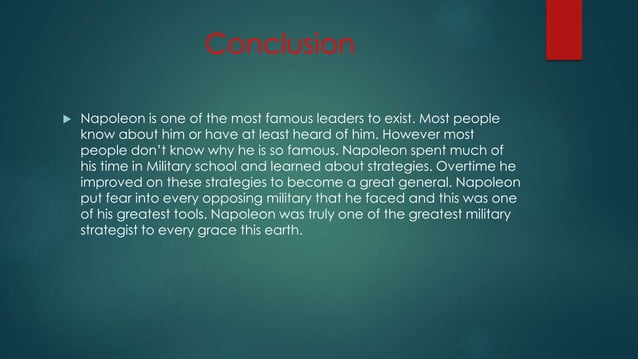 Napoleon’s battle tactics history pp | PPTX