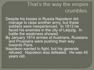 Napoleon’s conquests cp | PPTX