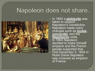 Napoleon’s conquests cp | PPTX