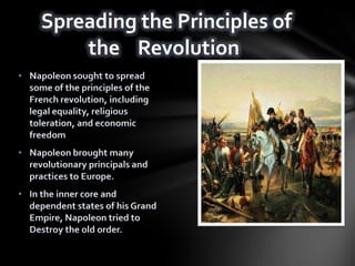 Napoleons empire | PPTX | Death, Injury, or Military Conflict ...