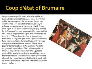 Napoleon’s rise to power | PPTX