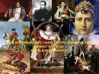 Napoleon’s rise to power | PPTX
