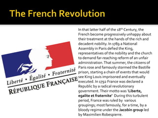 Napoleon’s rise to power | PPTX