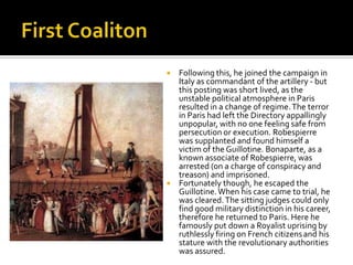 Napoleon’s rise to power | PPTX