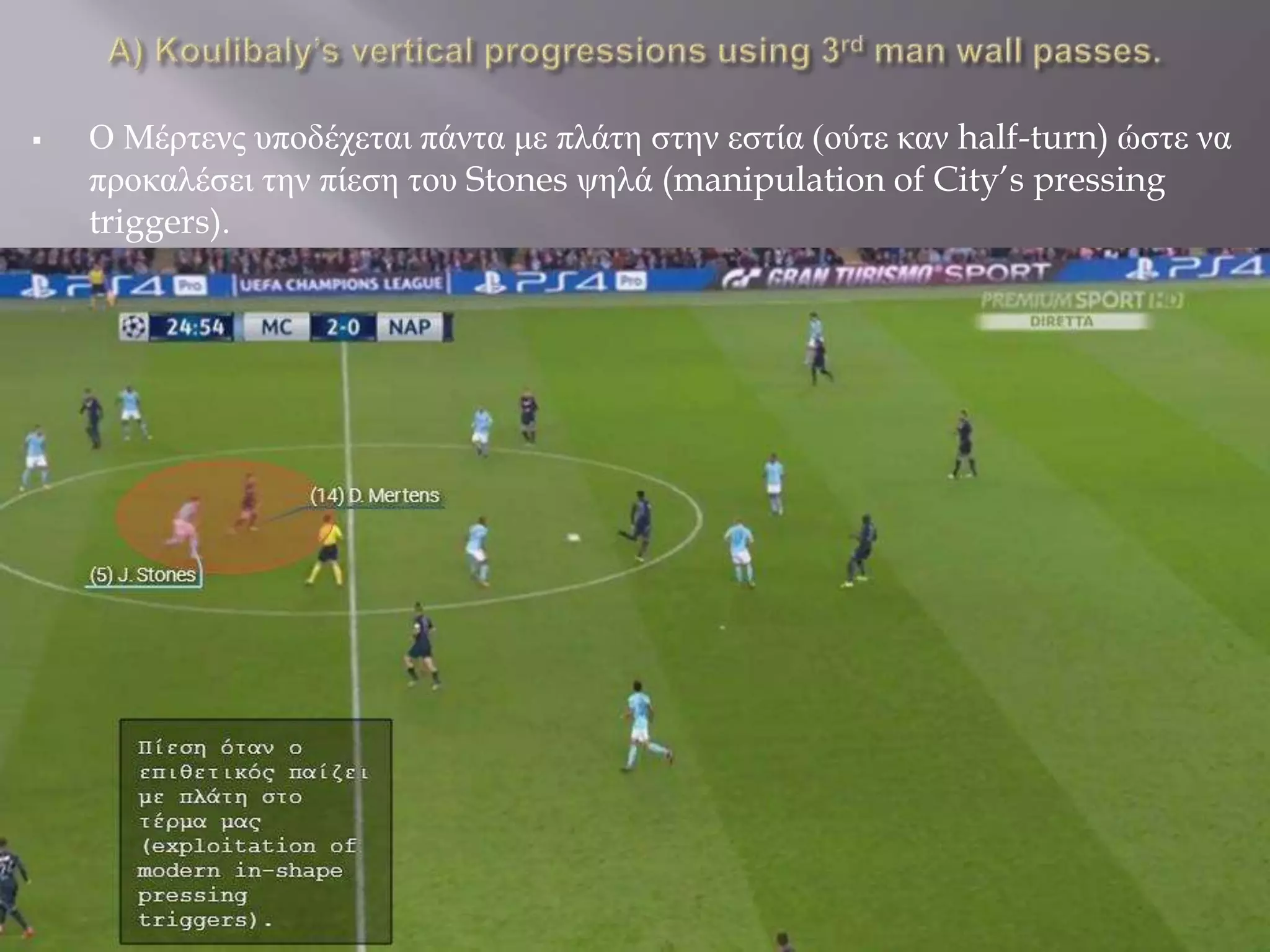 Napoli analysis of offensive tactics | PPTX