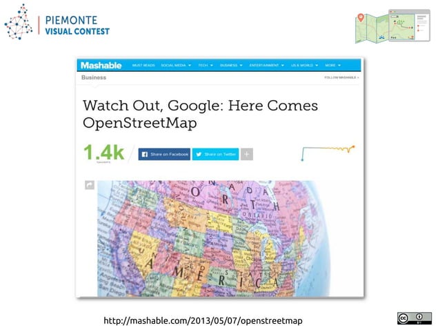 Openstreetmap An Introduction For The Mappathon Piemonte Visual Contest Pdf Computing