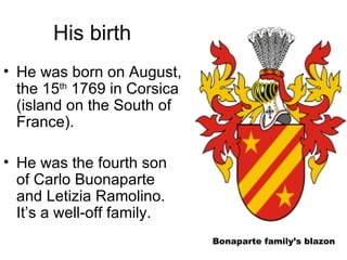 NapoléOn Bonaparte (NapoléOn I) | PPT