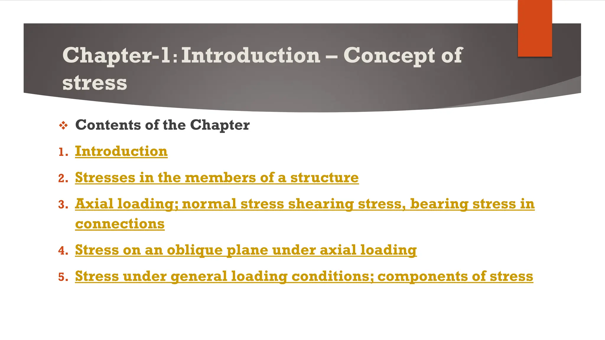 loading, stress, normall, tangentials strength of materialss | PPT