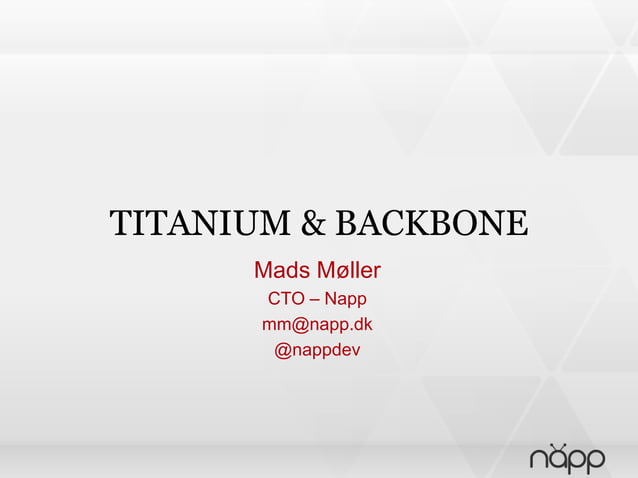 Titanium Alloy & Backbone | PPT