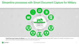 Lexmark Smart Document Capture for Military Overview Presentation | PPT