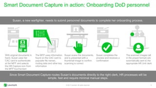 Lexmark Smart Document Capture for Military Overview Presentation | PPT