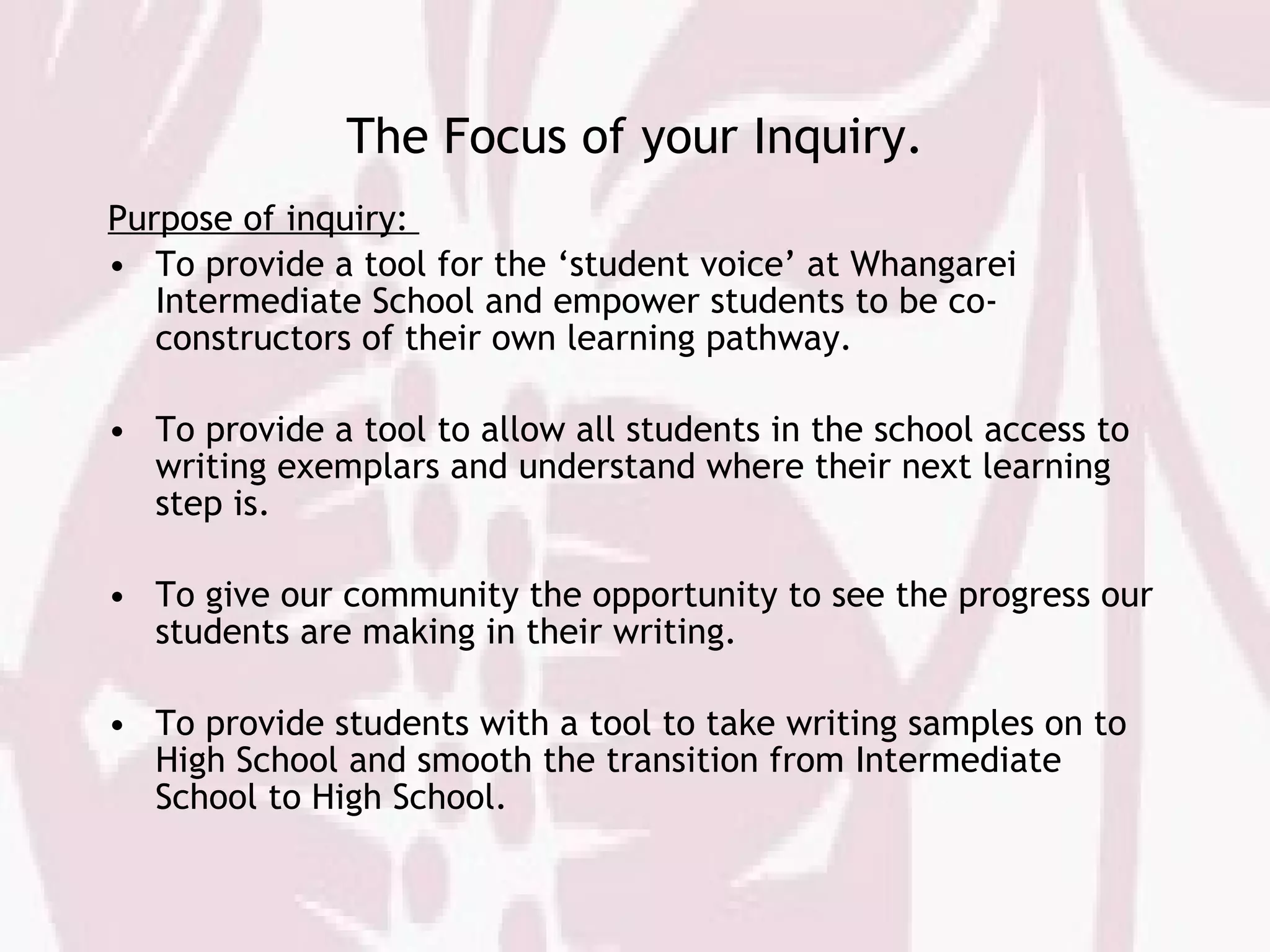 Napp inquiry presentation | PPT | Professional School | Postgraduate Education