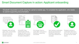 Lexmark Smart Document Capture for Insurance Overview Presentation | PPT