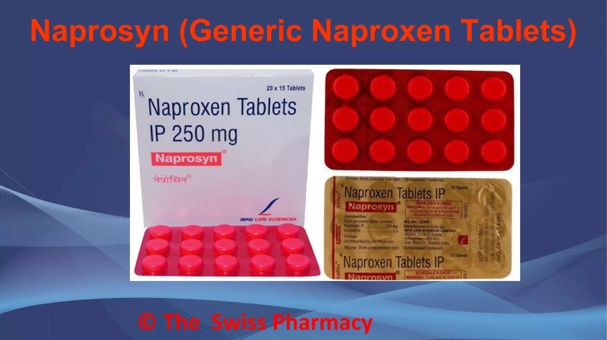 Naprosyn (Generic Naproxen Sodium Tablets) | PDF