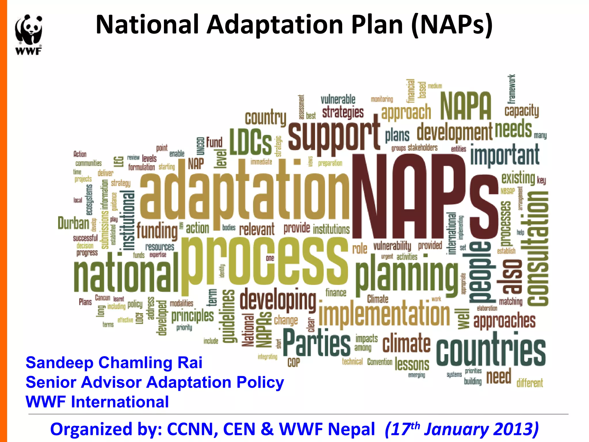 National Adaptation Plans (NAPs) | PPT